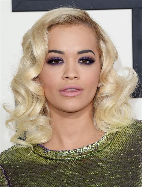 Rita Oras Hair And Makeup At The Grammys 2014 Popsugar Beauty
