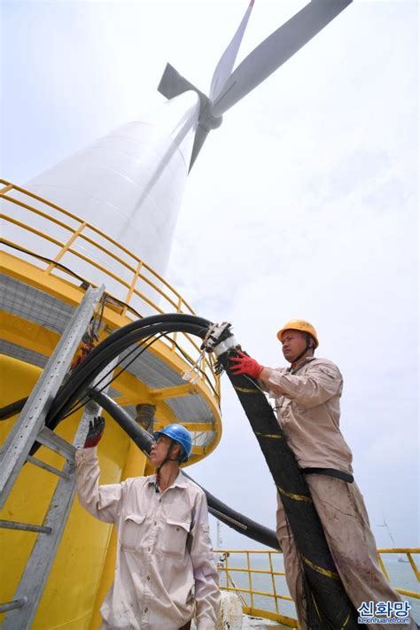 中 해상풍력발전 제어시스템 첫 국산화한 풍력발전기 운전 개시