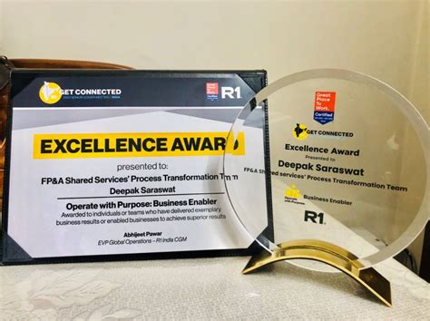 Achievements Awards Thankyou R1rcm Leadership Learnings Oppurtunities Greatplacetowork