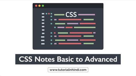 css notes in hindi सीएसएस नोट्स हिंदी में [free pdf 2025] tutorial in hindi