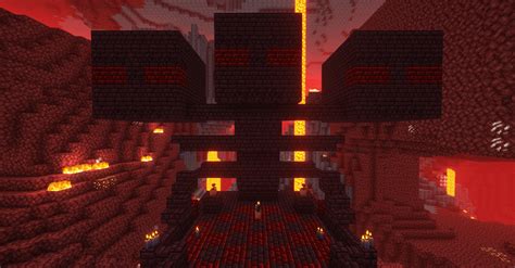 So I Built A Wither Statue In A Nether Fortress Rminecraft
