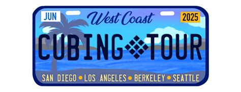 West Coast Cubing Tour Los Angeles 2025 World Cube Association