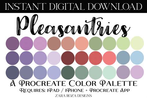 Pleasantries Graphic By Zararozadesigns · Creative Fabrica