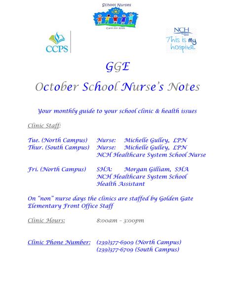 Solution School Nurse Note Template Studypool