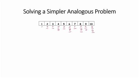Solving A Simpler Analogous Problem Problem Solving Strategy 6 Youtube