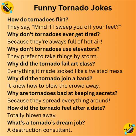 Tornado Jokes And Puns Laugh Your Way Through The Storm