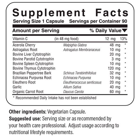 Thymo Immune Immune System Support Buy Food Research Food