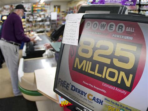 Tonights Powerball Jackpot Is 825 Million The Fifth Largest In Us