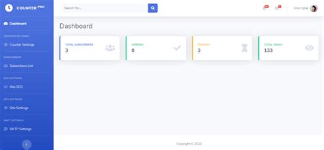 Counter Pro Php Coming Soon Counter With Admin Panel By Amiriqbalmcs