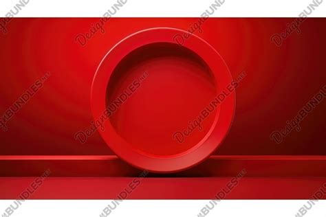 Circle Shape Red Background 4056137