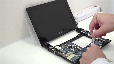 Acer Aspire One D255 Netbook Disassemble Repair And Upgrade Youtube