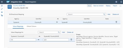 Sap Cloud Integration Maintenance Of Value Mappin Sap Community