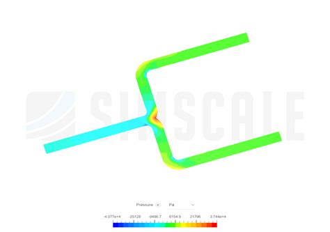 Flow Through Branch By Dthombre Simscale