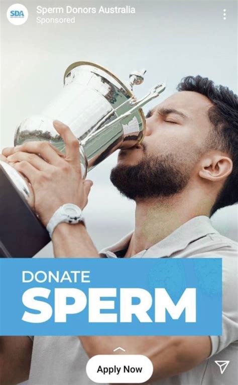 Австралийский банк спермы явно на что то намекает Дизайнер решил поиграть со стоковыми