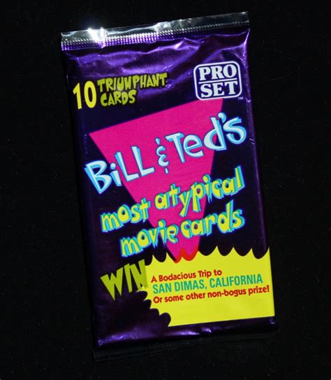 Bill And Teds Most Atypical Movie Cards — Weird Works