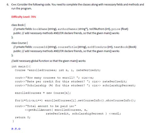 solved 6 c consider the following code you need to
