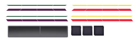 Game Health Bar PNG Transparent Images