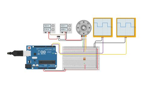 Circuit Design Motor Dc Con Encoder 00 Tinkercad