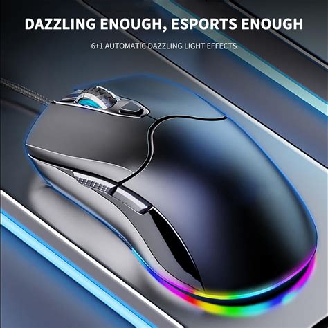 Zfyxgs Wired Gaming Mouse 8000 Dpi Programmable Wired Gaming Mouse 7