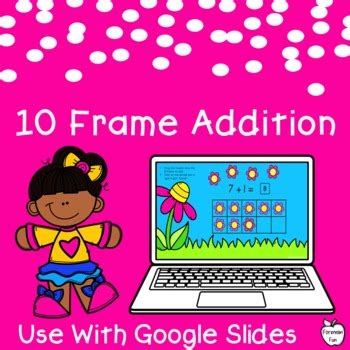 Add To 10 With Pictures Addition With Ten Frames By Foreman Fun