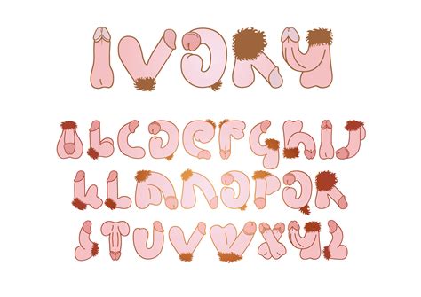 Semi Cock Font Announcing Semi Font A Hot New Adult Font For Everyone