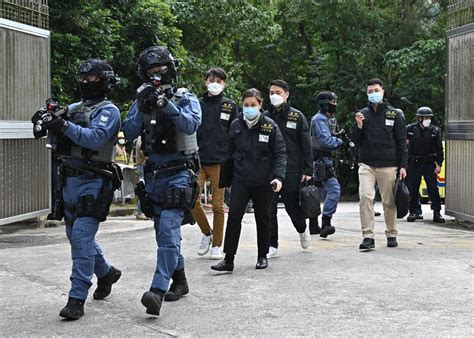 跨部門演習警方偕消防海陸演習 模擬處理撞船事故及變電站遭恐襲 焦點新聞 港人講地