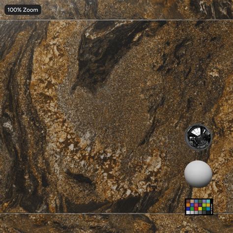 Rectangular Granite Tile Texture Brown Poliigon