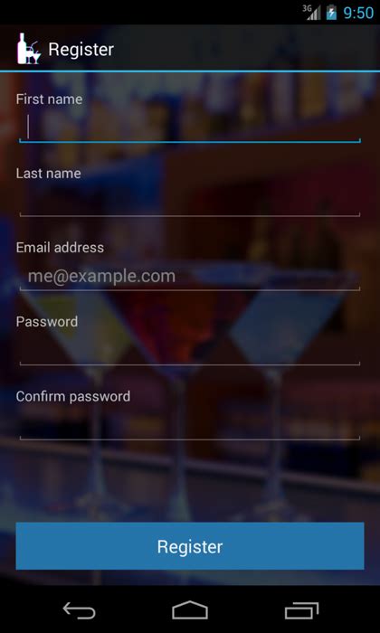 Android Create Faded Background Image Stack Overflow