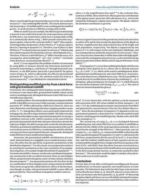 Modified Einstein Versus Modified Euler For Dark Matter Pdf