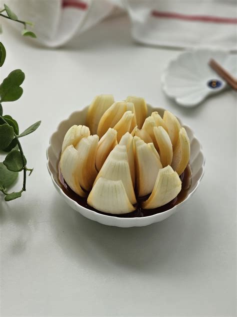 끓이지 않은 양파 장아찌