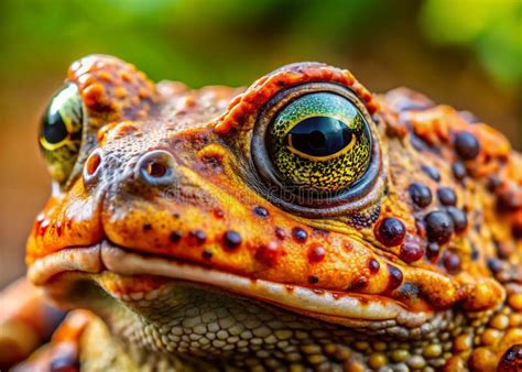 Intricate Venomous Glands Of A Toad A Stunning Macro Photography
