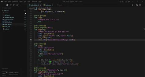 Sehr Khan On Linkedin Python Cli Coding Todolist Learning Project