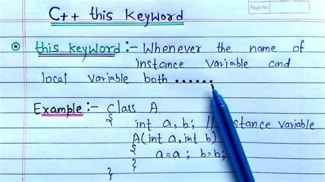 This Keyword In C This Pointer In C Learn Coding Ask4help Youtube