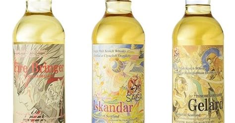 일단 한번 마셔보세요 만화 캐릭터로 유혹하는 위스키