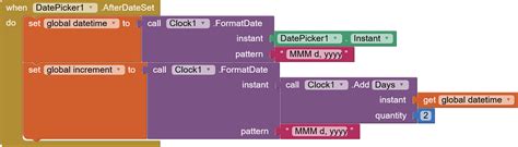 How Can I Convert Formatdata Mmm D Yyyy To Instant Mit App Inventor Help Mit App