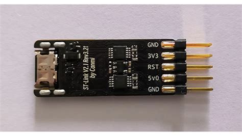 触摸交互下载的 St Link V2 1 硬创社