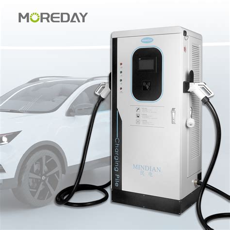 82kw Dc Ev Charger Floor Mounted Ccs Chademo Fast Charging Ev Station Commercial With Ocpp