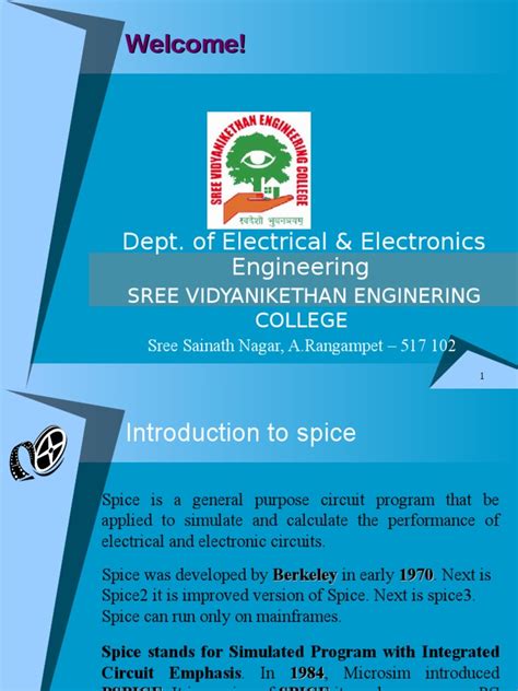 Pspice Introduction Pdf Spice Electrical Network