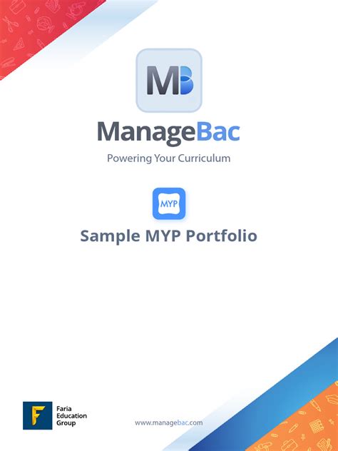 Sample Myp Portfolio Pdf