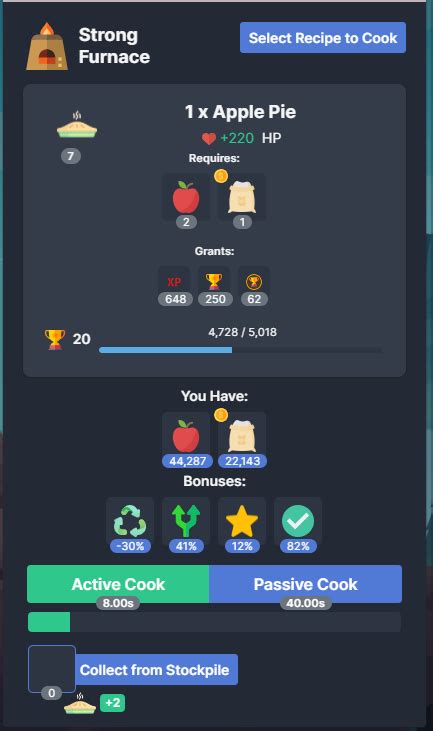 Bug Cooking Apple Pies Do Not Appear In Inventory · Issue 1795 · Melvoridlemelvoridle