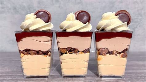Toffifee Dessert Cups No Bake Dessert Very Easy And Yummy Youtube