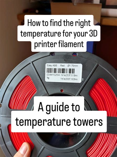 3d Printing Temperature Calibration Guide For Filament Tiktok