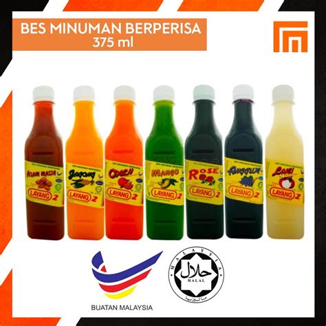 Sirap Cap Layang Layang 375ml Shopee Malaysia