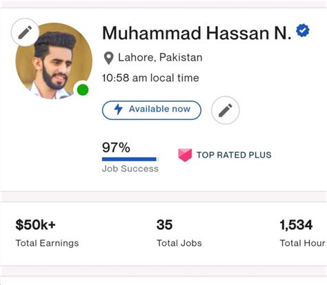Muhammad Hassan Nawaz On Linkedin Upwork Upworksuccess Freelancing