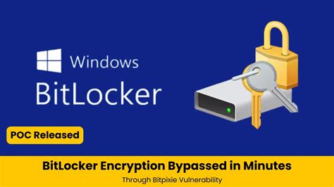 Critical BitLocker Flaw Exploited In Minutes Bitpixie Vulnerability Proof Of Concept Unveiled