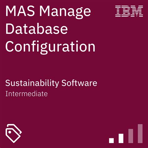 maximo application suite manage database configuration credly