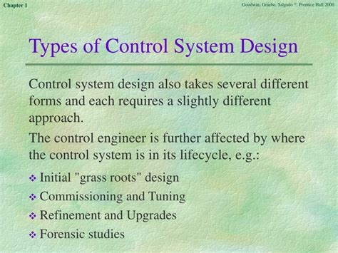 Ppt Control System Design Powerpoint Presentation Free Download Id