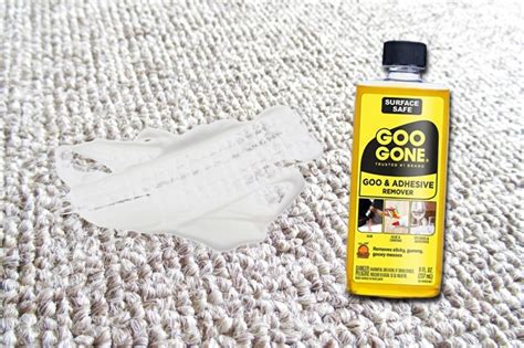 How To Remove Glue From The Carpet