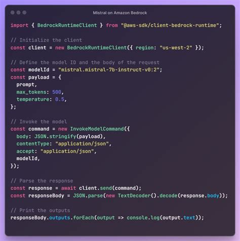 Dennis Traub On Linkedin 🚀 Mistral Ai Models Are Now Available On Amazon Bedrock And Heres How