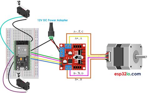 Esp32 Stepper Motor And Limit Switch Esp32 Tutorial